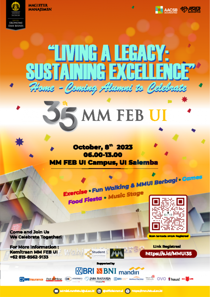 35 th MM FEB UI and Homecoming Alumni to Celebrate – Master of Management FEBUI